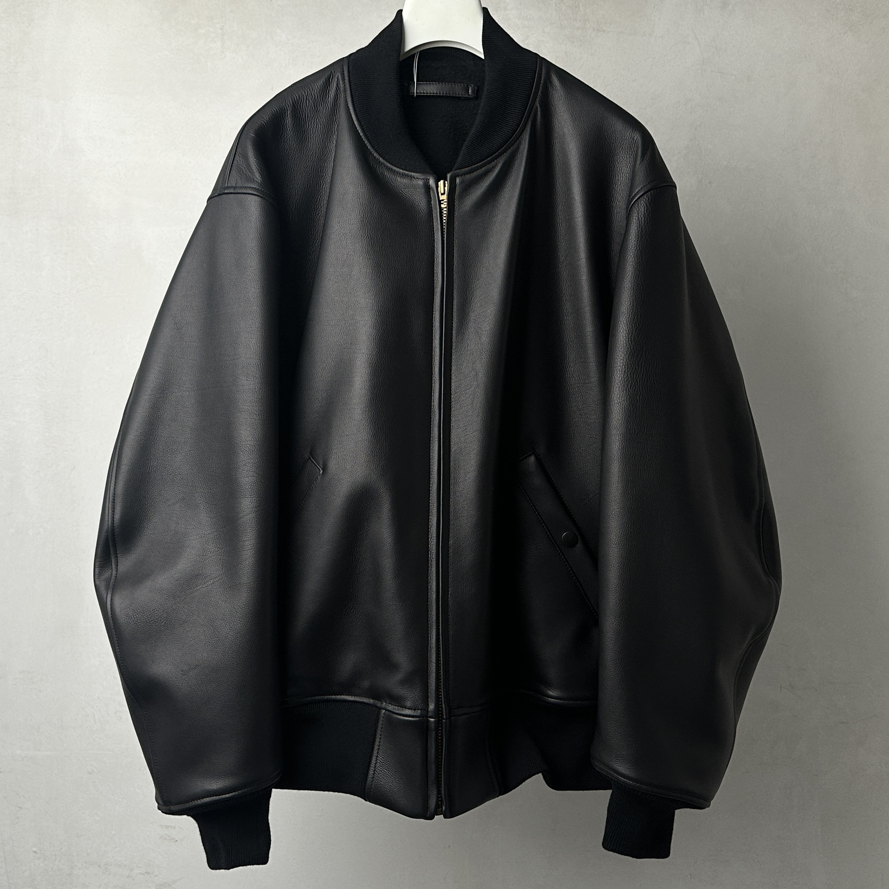 CALFSKIN ZIP BLOUSON – kettle