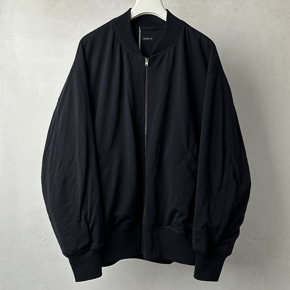 WOOL KINT ZIP BLOUSON – kettle