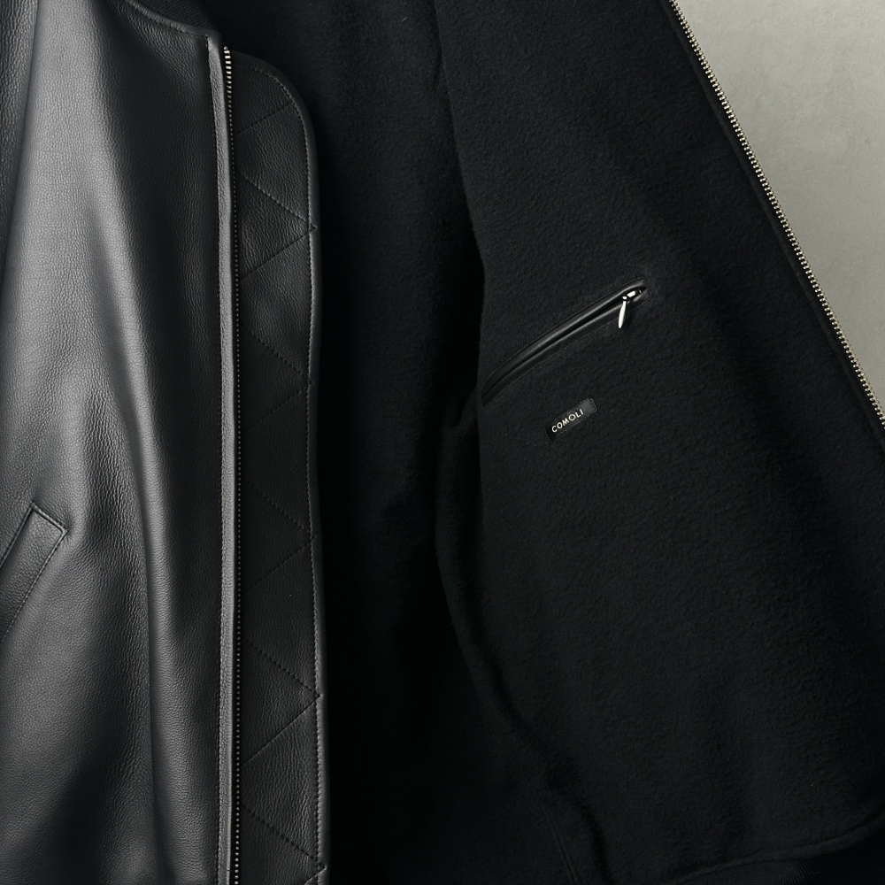 CALFSKIN ZIP BLOUSON – kettle