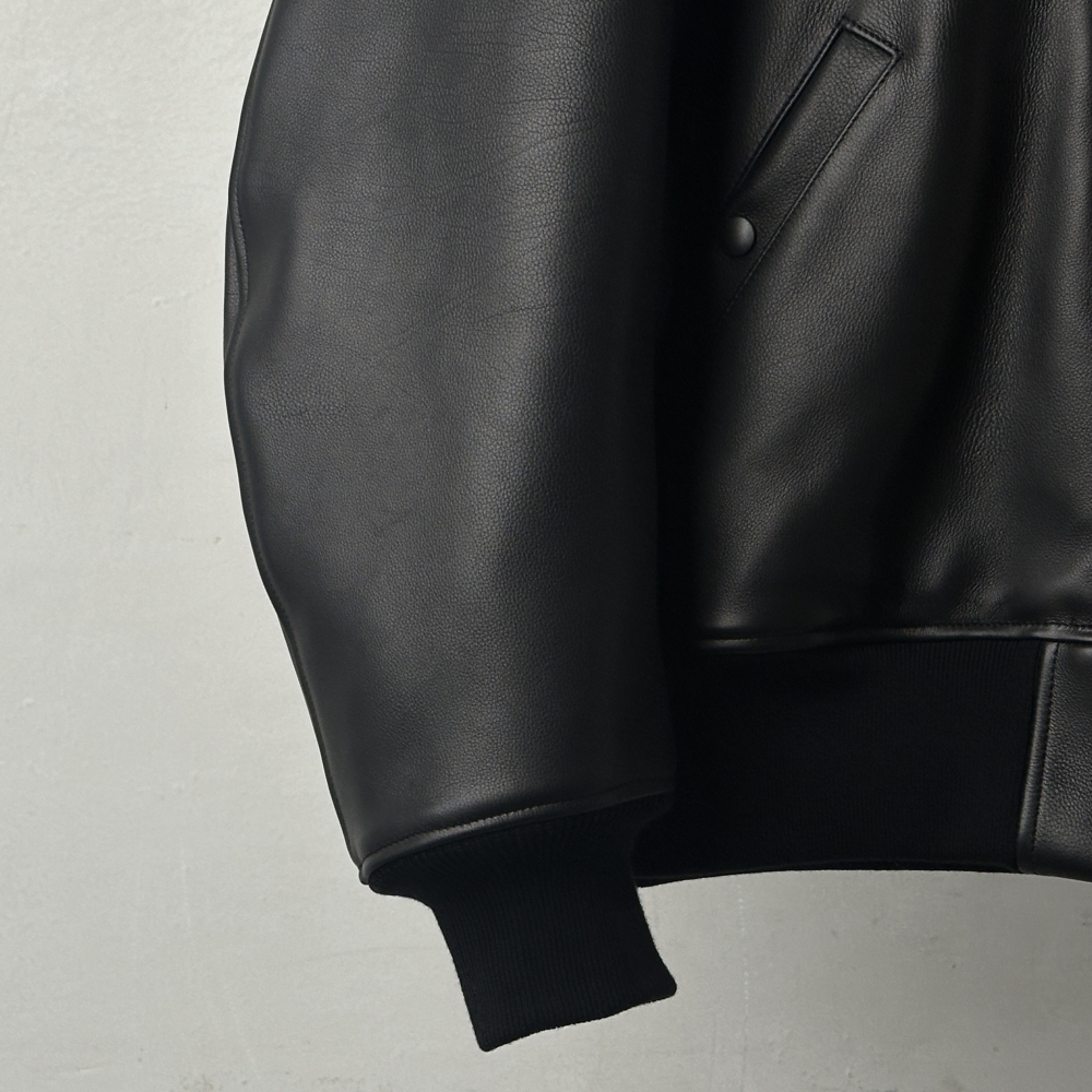CALFSKIN ZIP BLOUSON – kettle