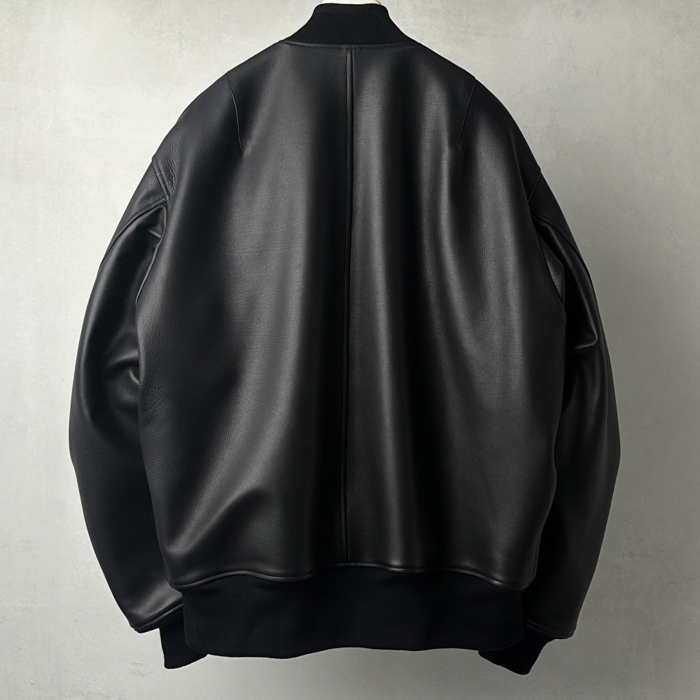 CALFSKIN ZIP BLOUSON – kettle